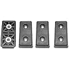 4 Large Rectangular Rubber Feet Bumpers - .528 H X 2.777 L X 1.375 W ...