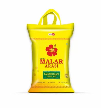 Kangeyam Malar Arasi Rajabogam Ponni Rice 5Kg : Amazon.in: Grocery ...