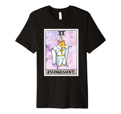 Dorime Rat Judgement Tarot Card Funny Meme Premium T-Shirt - Want It All