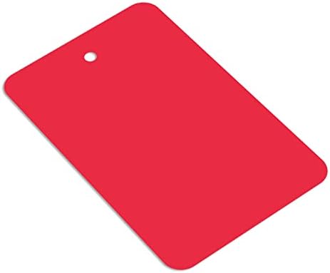 Amazon.com : SmartSign Red Blank Garment Tags - Pack of 1000, 12pt ...