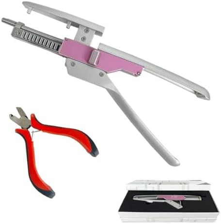 Amazon.com: 6D Hair Extension Machine 10-pin Seamless Hair Extension ...