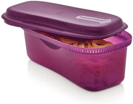 Amazon.com: Tupperware Microwave Pasta Master 1.9 L Purple Pasta Cooker ...