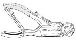59300 - Crimp Tool, Ratchet, AMP PIDG/Strato-Therm/PLASTI 26-14AWG ...