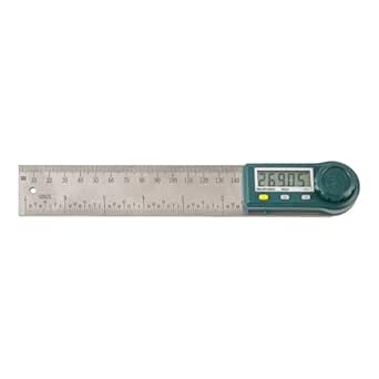 LABART Digital Protractor Ruler, 200mm Stainless Steel Electronic Angel ...