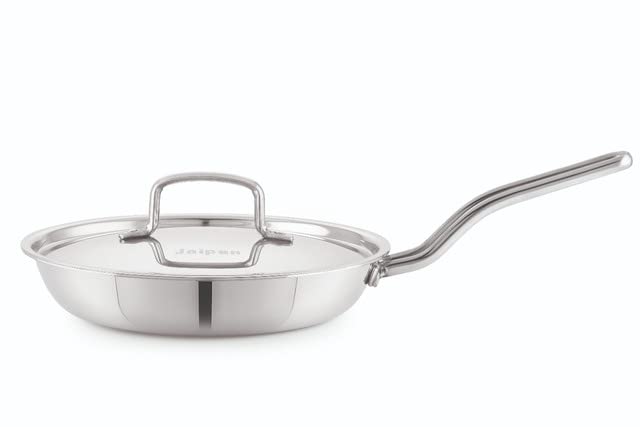 Buy Jaipan Triply Fry Pan with SS Lid 22cm 1.2Ltr, Cool Touch Diecast ...