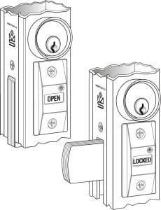 Adams Rite 4089 Exit Indicator and Sign - Door Dead Bolts - Amazon.com