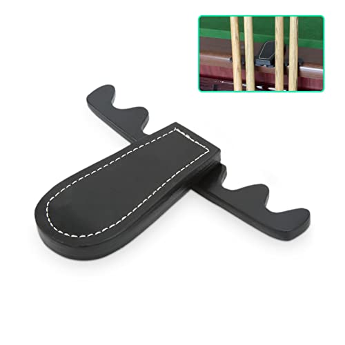 Elprico Cue Leather Pool Cue Holder, Portable Foldable Pool Cue Rack 4 ...