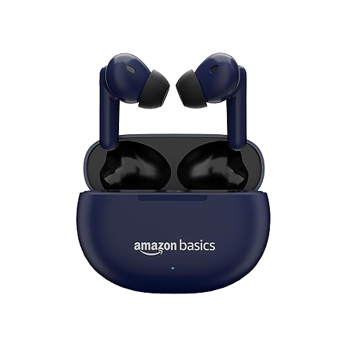 amazon basics True Wireless in-Ear Earbuds with Mic, Touch Control ...