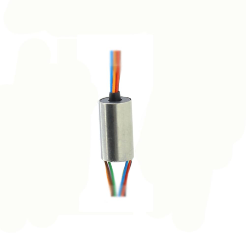 Capsule Slip Ring, 6.5MM 6 Wires 1A Black Power Collector Ring for ...