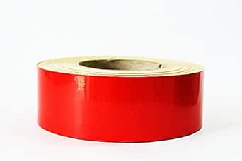 Laps of Luxury® 50.8 mm (2 Inch) Wide Red Radium Tape 3.65 m (12 Ft ...