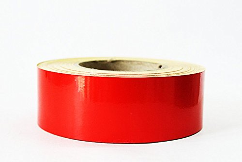 Laps of Luxury® 50.8 mm (2 Inch) Wide Red Radium Tape 3.65 m (12 Ft ...