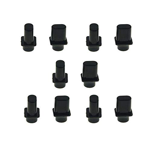 KAISH Pack of 10 Black Vintage Top Hat Switch Tip 3 Way or 4 Way Pickup ...
