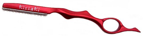 Amazon.com : Kissaki Hair Razor Ruby Red Pro Hair Lightweight Feather ...
