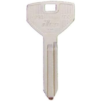 KABA ILCO Y157-P1794 Master Key Blank For Chrysler/Plymouth/Dodge 1994 ...