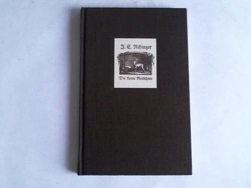 Amazon.co.jp: Die kleine Reitschule : Ridinger, Johann Elias, Klimke ...