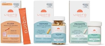 Amazon.com: Uqora Complete Regimen with Flush, Defend & Promote ...