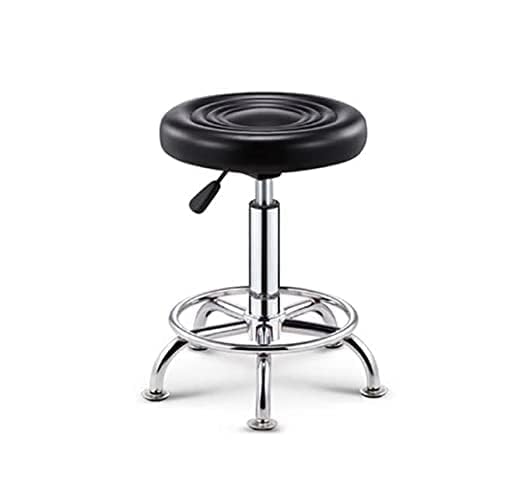 ROAR WOOD Adjustable Height 18 to 23 inches | Rounding/Moving Stool ...