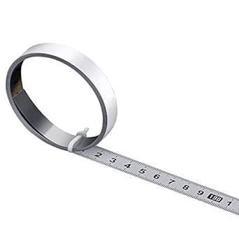 LEPEVNEY Self-Adhesive Tape Measure Carbon Steel Workbench Ruler ...