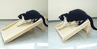Amazon.com : LOVMIOAW Cat Scratcher, Sisal Cat Scratching Ramp, L Shape ...