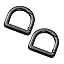 Amazon.com: 2pcs Semicircle Metal Spring Key Ring,Spring Snap Hooks ...