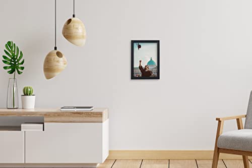 Wall Space A4 Black Frame | Bevelled A4 Black Picture Frame 297×210 ...