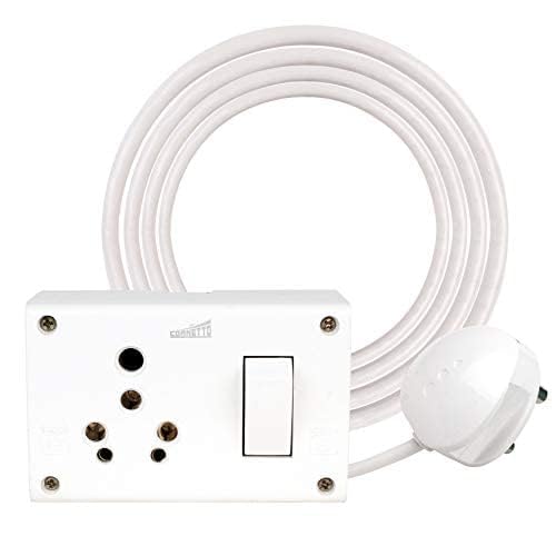 Buy KAVASAKI Multi Purpose 5 Pin Power Plug Extension Switch Board with ...