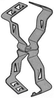 Thomas & Betts SSF-CC1-C1 SP Back-to-Back Conduit Clamps (Pack of 25 ...