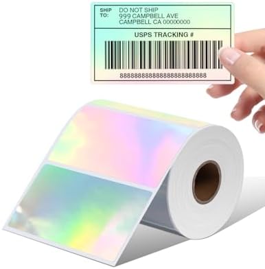 Amazon.com : 2.25"x1.25" Direct Thermal Labels,Colorful Shipping ...