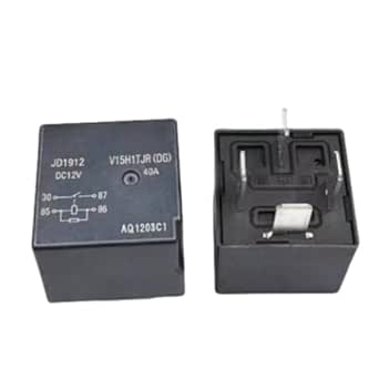 Amazon.com: (5pcs) JD1912 Automotive Relay DC12V Electromagnetic Relay ...