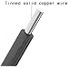 TUOFENG 18 awg Solid Wire-18 Gauge Tinned Copper Wire, PVC (OD: 1.88 mm ...