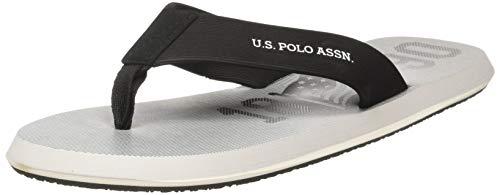 Buy US Polo Association Men's Marinos Black Flip-Flops-6 UK (7 US ...