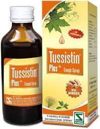 Buy WSI Tussistin plus | cough syrup with ginger | 100ml | pack of 2 ...