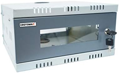Crotomak 3U DVR/CCTV/NVR/Server/Network Rack - Wall Mount With ...