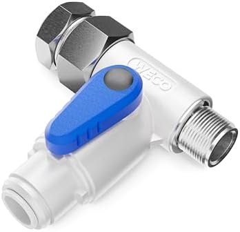 WECO EZ RO Universal Water Supply Adapter - 1/4" Outlet - Quick Connect ...
