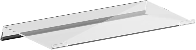 suptek Clear Acrylic Tilted Computer Keyboard Stand for Easy Ergonomic ...