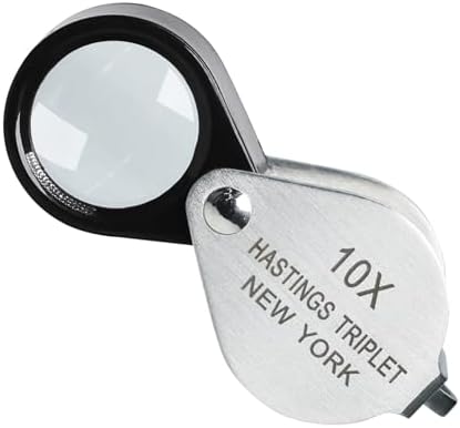 Amazon.com: Hastings Triplet Loupe 10X Jeweler's Loupe with 16mm ...