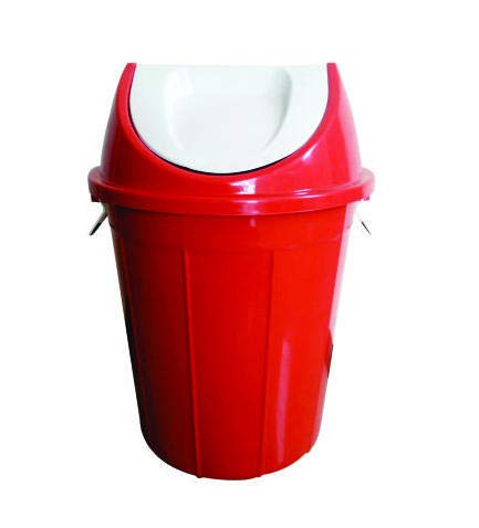 AIR O MATIC 32Ltr Swing Lid Dustbin, Big Size Drum Waste Bins, Garbage ...