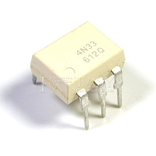 10PCS 4N33 DIP6 DIP photoelectric Coupler New and Original: Amazon.com ...