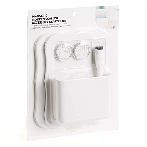 Magnetic Locker Accessory Kit Light Pink 5 Piece Set with Mirror - Cup ...