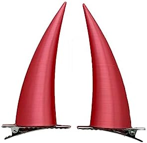 Amazon.com: Devil Horns Cosplay Hair Clips Anime Power Cosplay Horns ...