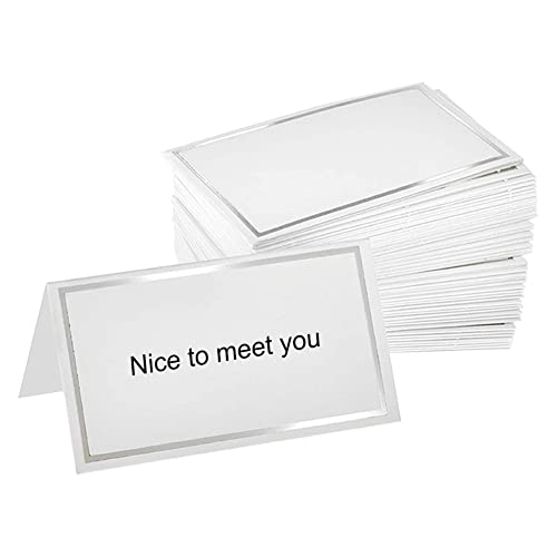 Place Cards,Table Cards,Writing Table Cards,50 Pieces Seating Cards ...