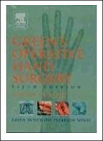 Green's Operative Hand Surgery 5th Edition Volume 2: MD William C ...
