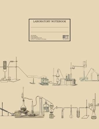 Laboratory Notebook: Lab Notebook with 100 Numbered Pages, Professional ...