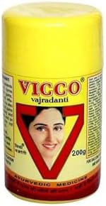 Amazon.com : Vicco Vajradanti Tooth Powder 200 Gram : Health & Household