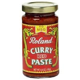 Amazon.com : Roland Red Curry Paste, 6.8-Ounce Jars (Pack of 6) : Curry ...