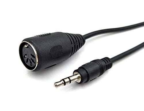 Buy Poyiccot 3.5mm to 5 Pin DIN Female Cable, 5 pin DIN Female to 3.5mm ...
