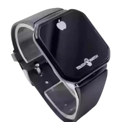 Black Screen Touch Led Watch Digital Watch - for Boys & Girls New Black ...
