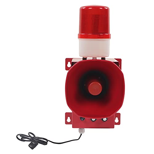 Amazon.com: Emergency Warning Strobe Light Industrial Sound Light Horn ...