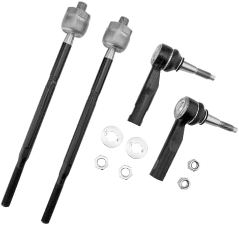 Amazon.com: Suspension Front Inner & Outer Tie Rods Ends Set 4PCS Left ...