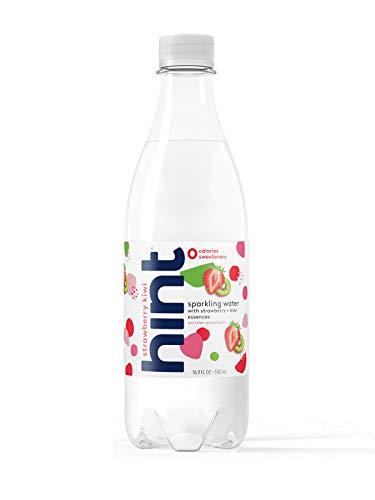 Hint Fizz Strawberry Kiwi 12 Ounce (Pack of 12) Pure Sparkling Water ...